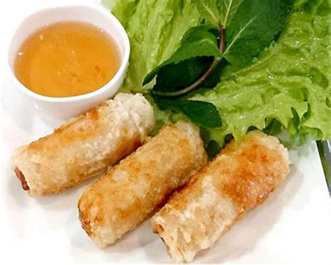 Nems Poulet 3 Pièces Asia Food Nice Vietnam Chinois Thai Bo Bun