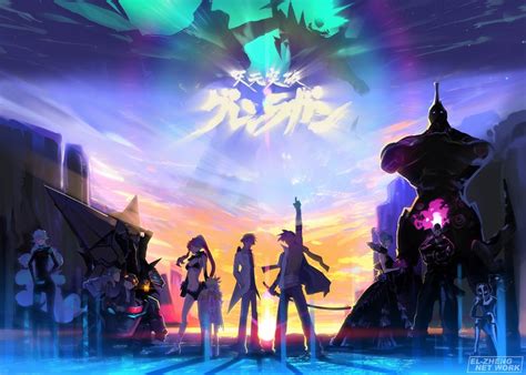 Tengen Toppa Gurren Lagann Simon Kamina Littner Yoko Wallpapers Hd