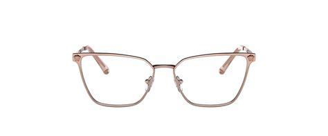 Versace Ve1275 Glasses With Rose Gold Frame Opsm