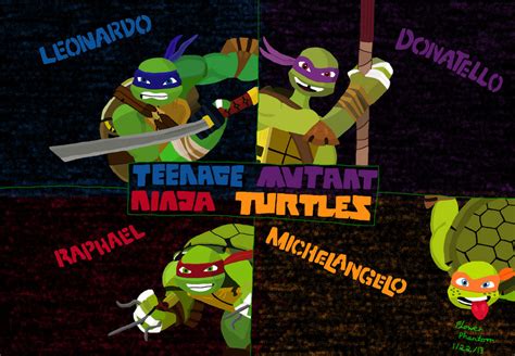 2012 Teenage Mutant Ninja Turtles Bg Colored By Flowerphantom On Deviantart