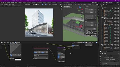 Blender Post Processing в Blender Аула урок