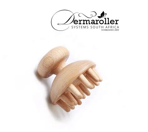 Wood Mushroom Massager Derma Roller Systems Sa