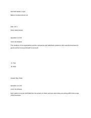 ACCT105 Week 1 Quiz 2 Docx ACCT105 Week 1 Quiz Return To Assessment