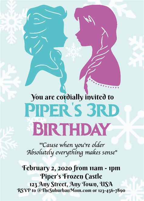 Beautiful Frozen Birthday Party Ideas TheSuburbanMom