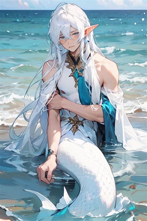 Anime Merman And Mermaid