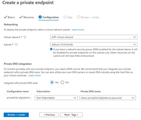 Enable Private Access To Azure Digital Twins Azure Digital Twins