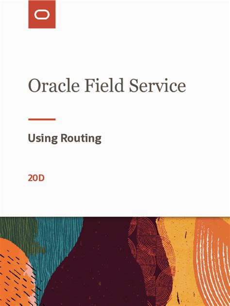 fillable online oracle field service using routing fax email print