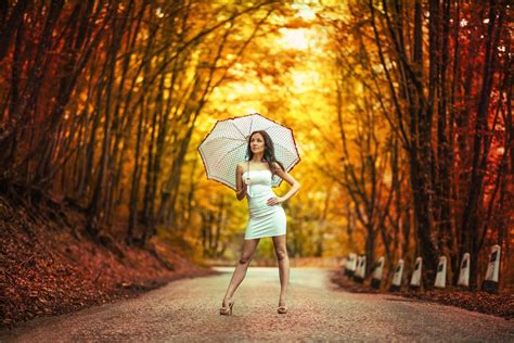 Autumn Girl Wallpapers Wallpaper Cave