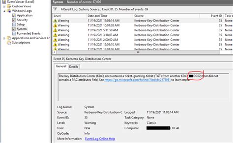Server 2012 R2 Std Generates Event Id 37 Kerberos Key Distribution Center Log Every 5 10 Mins