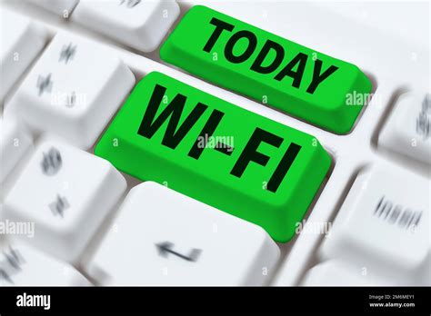 Conceptual Display Wi Fi Conceptual Photo Radio Technologies Commonly