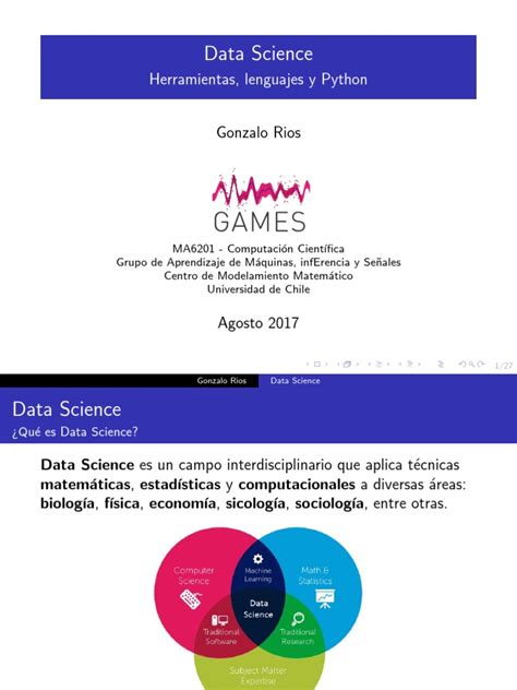 Data Science Pdf Python Lenguaje De Programación Aprendizaje