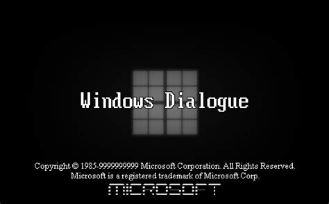 Windows Dialogue By Teslarnyx On Deviantart