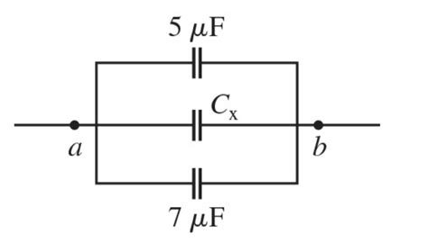 Solved Three Capacitors Are Connected In Parallel As Shown Chegg