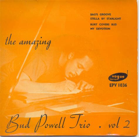 Bud Powell The Bud Powell Trio Vinyl Records Lp Cd On Cdandlp