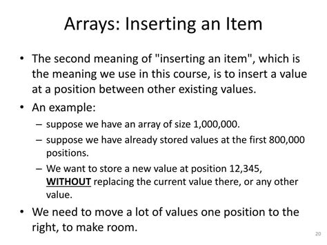 Ppt Elementary Data Structures Part 1 Arrays Lists Powerpoint Presentation Id1953461