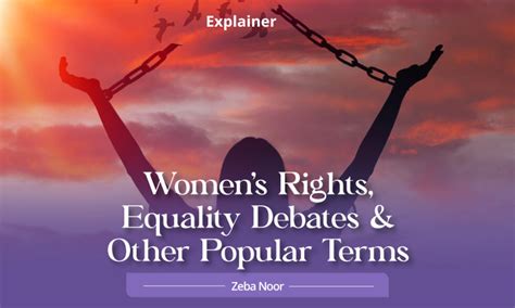 Womens Rightsequality Debates And Other Popular Terms Aura Monthly
