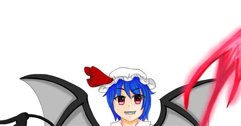 東方 レミリア 落書き 絵描猫のイラスト Pixiv