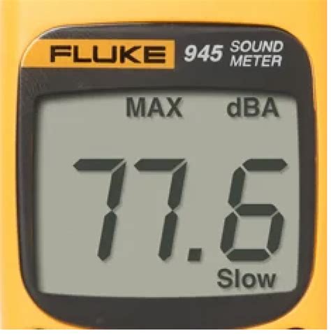 Digit LCD Screen Fluke Sound Level Meter At Rs Piece In Nashik ID