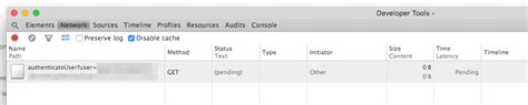 Android Stetho And Chromeinspect Pending Rest Petitions Stack Overflow