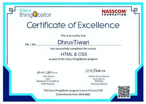 Dhruv Tiwari On Linkedin Exciting News Ive Completed The Html And