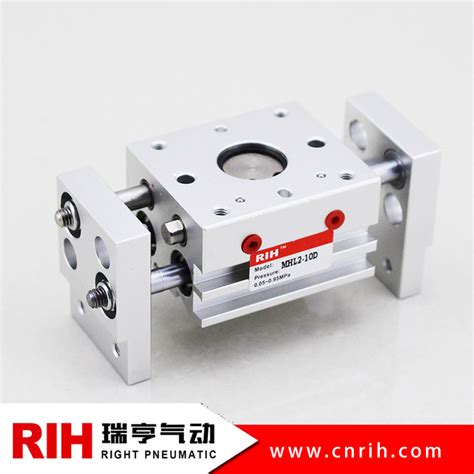 手指气缸高精度机械手专用气动手指气缸 Rih品牌 气动服务商 乐清市瑞亨气动有限公司