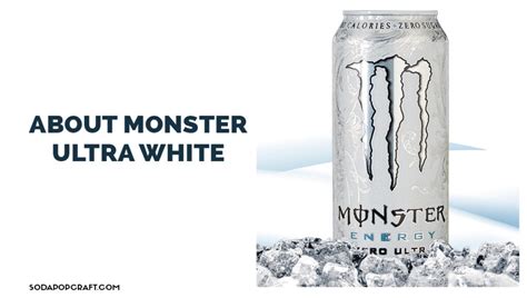 What Does The White Monster Taste Like?
