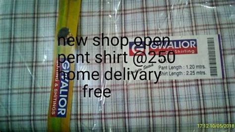 Pent Shirt Fabric At Rs 250piece Shirting Fabrics In Ambala Id