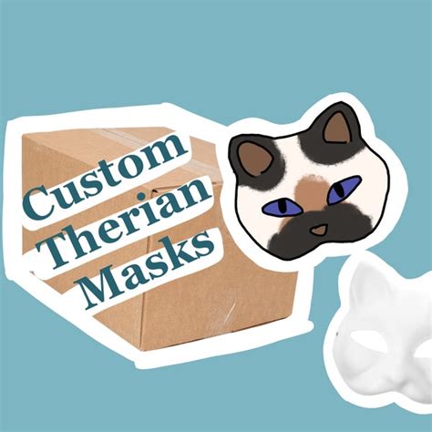 Custom Therian Mask Commissions Etsy