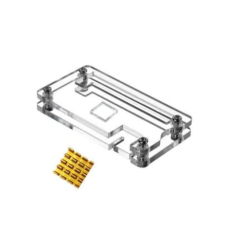适用于树莓派0 Raspberry Pi Zero Pi0 外壳带散热片