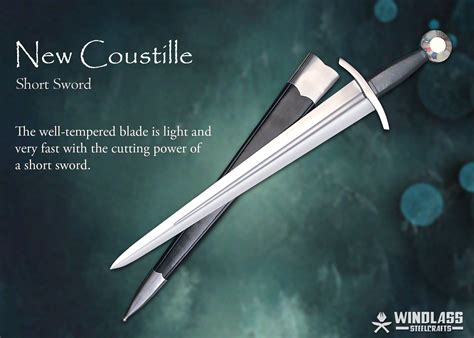 Windlass Steelcrafts Circa 1300 The Coustille Was Developed In An