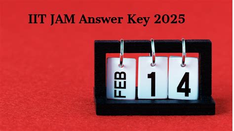 Iit Jam 2025 Response Sheet And Answer Key Releasing On February 14