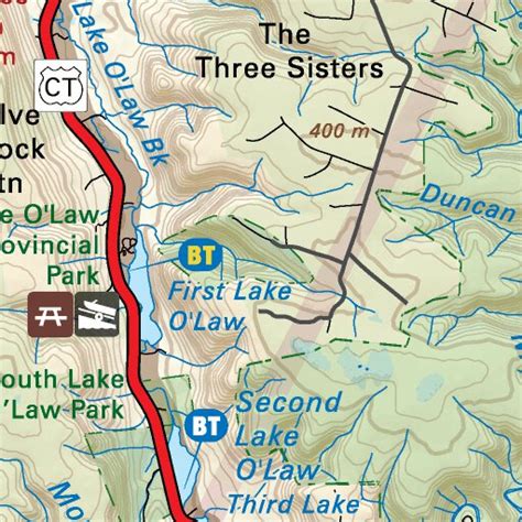 Nsns49 Baddeck Nova Scotia Topo Map By Backroad Mapbooks Avenza Maps