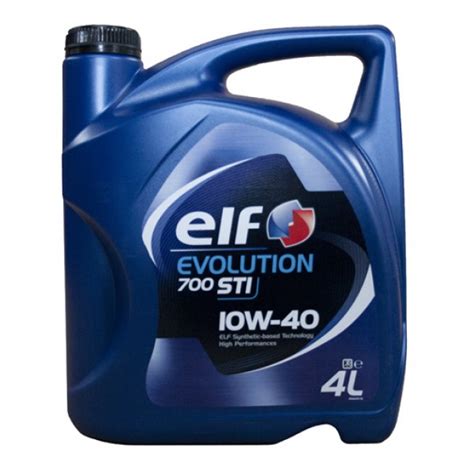 Купить масло Масло моторное ELF EVOLUTION 700 STI 10W-40 в СПб ...