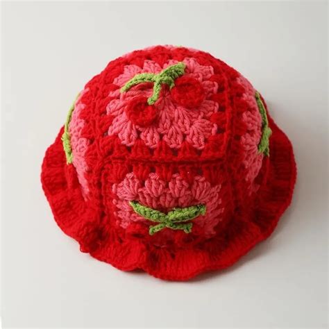 Cherry Knit Hat · Teddyloveeve · Online Store Powered By Storenvy