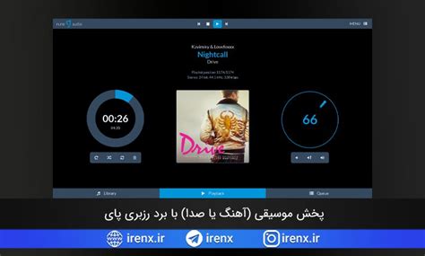 پخش آهنگ موزیک یا صدا با برد رزبری پای