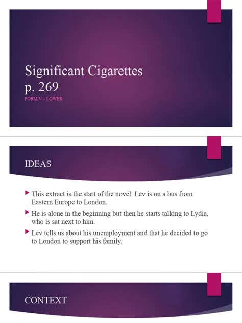 Significant Cigarettes Pdf