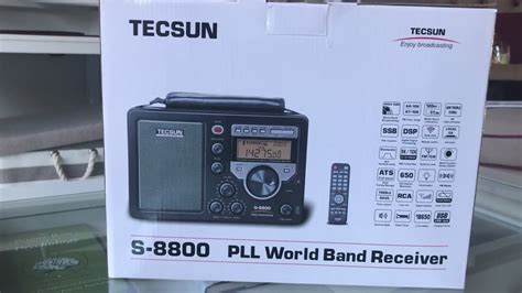 Tecsun S-8800 unboxing and first impressions, with a brief overview of ...