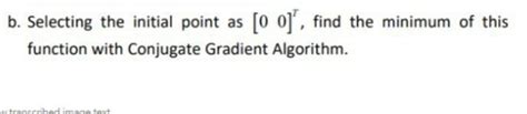 Solved Construct A Quadratic Function Of Which Hessian Is