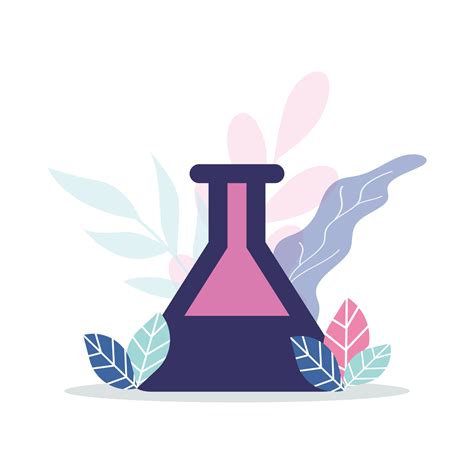 Laboratory Chemical Flask Concept Flat Vector Illustration 16073064