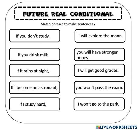 Unreal Conditionals Worksheet Really Learn English