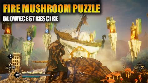 Glowecestrescire Fire Mushroom Puzzle Assassins Creed Valhalla Youtube