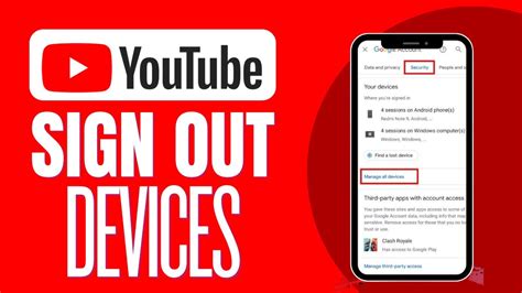 How To Sign Out Of YouTube Account From Other Devices YouTube