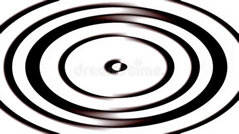 Motion Background With Expanding Collapsing Ellipses Stock Footage