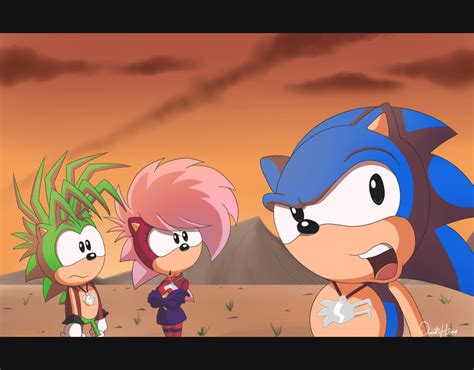 Sonic Underground Scene By Domestic Hedgehog On Deviantart