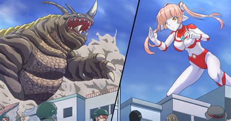 変身ヒロイン ライザーvsネロンガ モンタナ🐹怪獣王のイラスト Pixiv