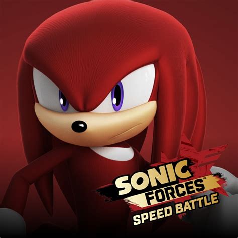 Surface Digital Sonic Forces Speed Battle Knuckles