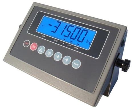 why is electronic scale displaying negative values qc weight