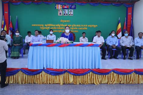 រដ្ឋបាលស្រុកល្វាឯម រៀបចំសិក្ខាសាលា សមាហរណកម្ម កម្មវិធីវិនិយោគ