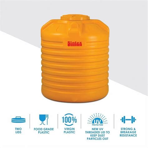 Virgin Plastic Sintex Titus 1000 L Water Tank At Best Price In