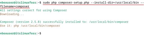 How To Install And Use Php Composer On Debian 12 Its Linux Foss